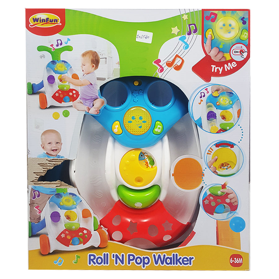 Winfun Roll N Pop Walker – Toyzone – Wholesale