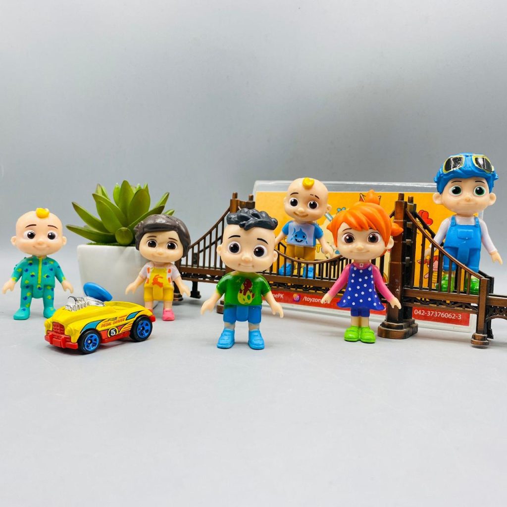 Set of 6 Mini Cocomelon Family – Toyzone – Wholesale